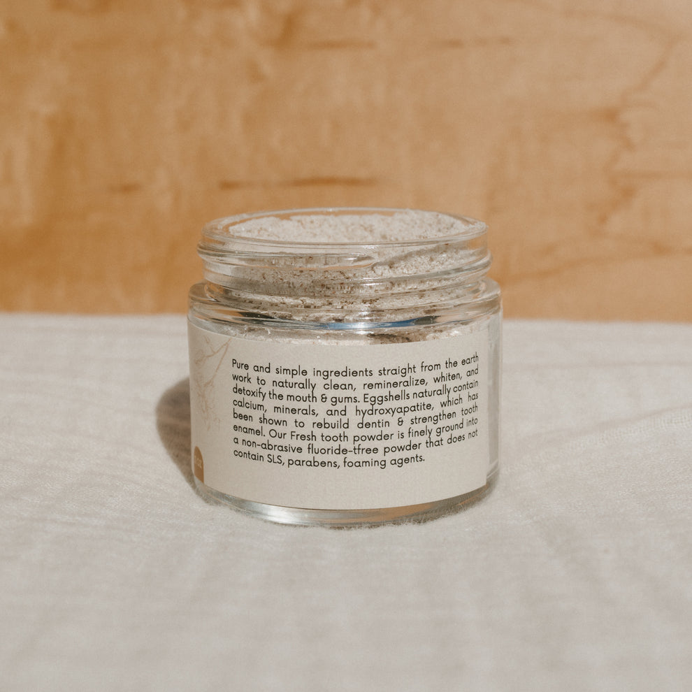 fresh tooth powder – Honeybee Hippie