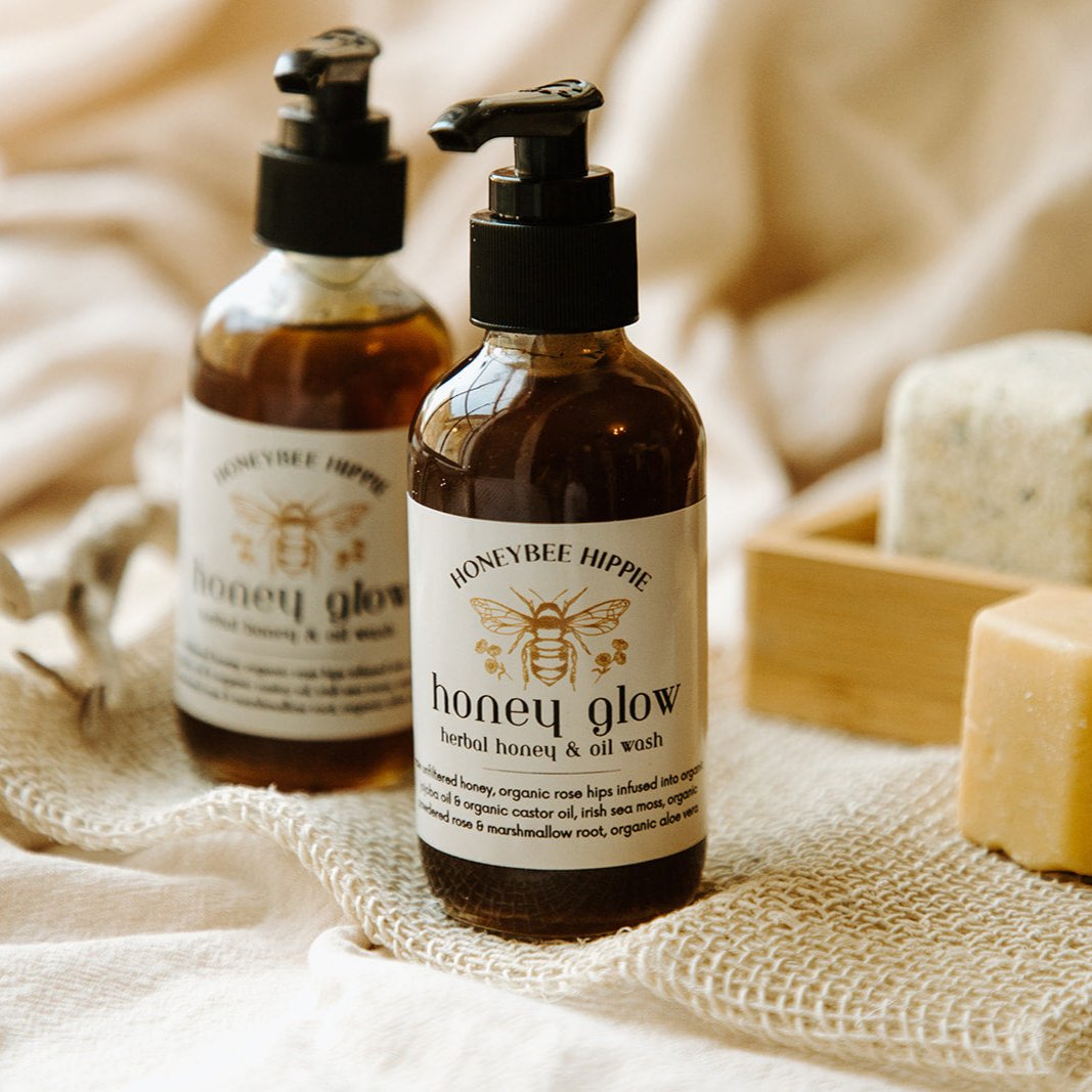 honey glow herbal honey & oil wash – Honeybee Hippie