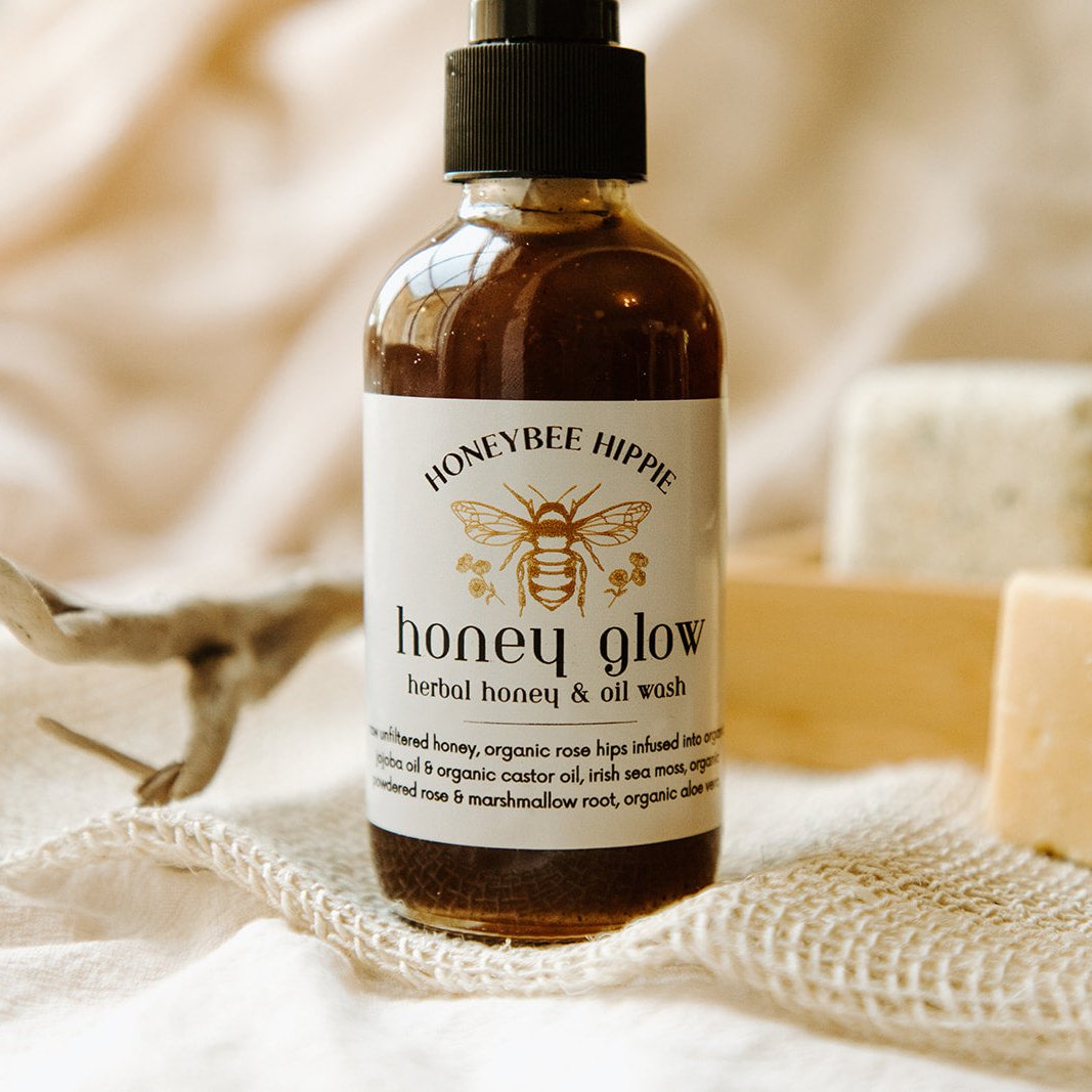 honey glow herbal honey & oil wash – Honeybee Hippie